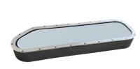 China Wheelhouse Aluminium Boat Windows Customized Marine Windows For Boats for sale
