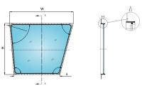 China Wheelhouse Aluminium Boat Windows Customized Marine Windows For Boats for sale