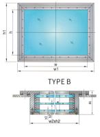 China Soundproof Custom Marine Windows Type B Frameless Marine Windows for sale