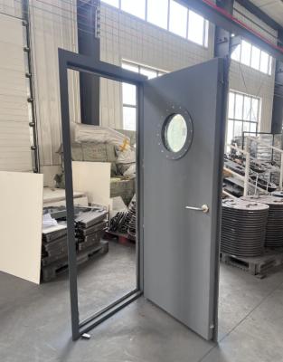 China Class B Marine Fire Door Single Leaf Fire Resistant Marine Cabin Door for sale
