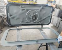 China Quick Acting Marine Weathertight Steel Door Handwheel Type 600x1600mm 8mm Thickness for sale