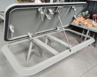 China Steel Weathertight Door Quick Acting Marine Access Door 1400x600mm 6mm Thickness for sale
