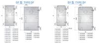China Marine Watertight Single Leaf Steel Door Type DF DY 1400x750mm 4mm Thick for sale