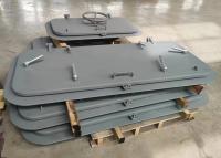 China Marine Watertight Single Leaf Steel Door Type DF DY 1400x750mm 4mm Thick for sale