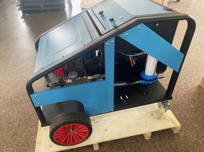 China 22kW 500bar 7250psi Marine Pressure Washer Electric Cold Water Cleaner 380V for sale