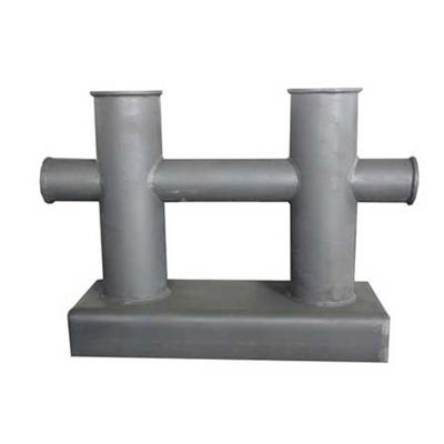 China Marine Steel Mooring Bollard Single and Double Bollard DN150-DN600 SWL 54-1401 kN for sale