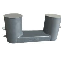 China Marine Steel Mooring Bollard Single and Double Bollard DN150-DN600 SWL 54-1401 kN for sale