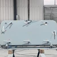 China Marine Weathertight Steel Door 1600x950mm 8 Handles 8 Hinges for Ship Use for sale