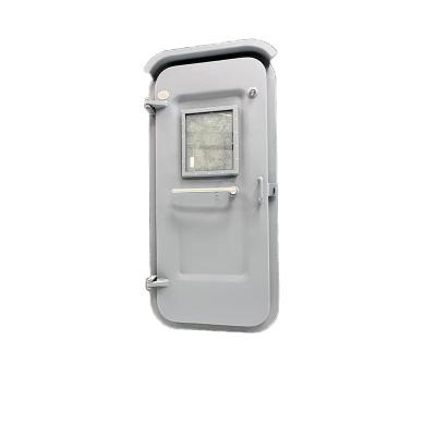 China QIGANG Marine Hardware Hinge Weathertightness Compliant Customized Size Seawater Intrusion Prevention for sale