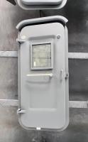 China QIGANG Marine Hardware Hinge Weathertightness Compliant Customized Size Seawater Intrusion Prevention for sale