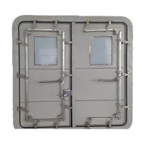 China CCS Certified Marine Watertight Door Customizable with Windows Steel Square Shape Fast Delivery for sale