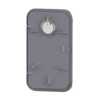 China CCS Certified Marine Watertight Steel Door 600x800mm Customizable with Window for sale