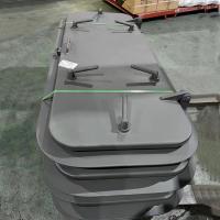 China CCS Certified Marine Watertight Steel Door 600x800mm Customizable with Window for sale