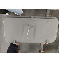 China Marine Steel Single Handle Wind and Rain Door 1200x600mm for Boat Fitting for sale