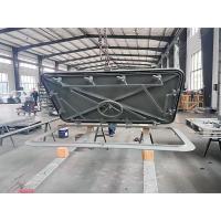 China Marine Watertight Door with Handwheel Hinge 600x800mm Steel Ship Door for sale