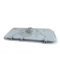 China Single Handle Rice Shaped Pressure Bar for Fast Water Tight Door with Hinge for sale