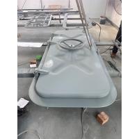 China Single Handle Rice Shaped Pressure Bar for Fast Water Tight Door with Hinge for sale