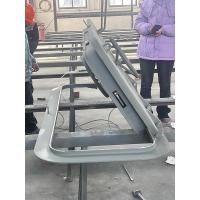 China Single Handle Rice Shaped Pressure Bar for Fast Water Tight Door with Hinge for sale