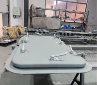 China Eight Weathertight Doors with Hinges and Handles 175cm x 92cm for Industrial Use for sale