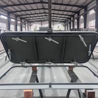 China Marine High Pressure Steel Watertight Door 600x800mm Ship Hardware Square Shape for sale