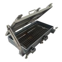 China Marine Manual Steel Watertight Shutters Louver Damper 600x600mm Ship Supply for sale