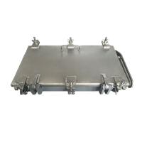 China Stainless Steel Boat Vent Cover Marine Louvered Ventilation Supply 4 Inch for sale