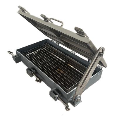China Stainless Steel Air Louver Shutter Vent Marine Hardware for Boat Deck 4 Inch Square for sale