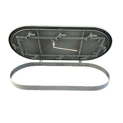 China Marine Watertight Steel Door Single Handle Quick Opening Ship Door 600x800mm for sale