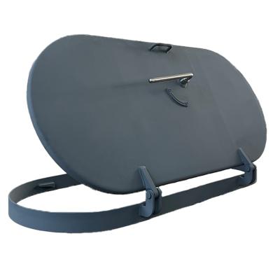 China Steel Ship Hatch Door Single Handle Weathertight Marine Door 600x600mm Boat Equipment for sale