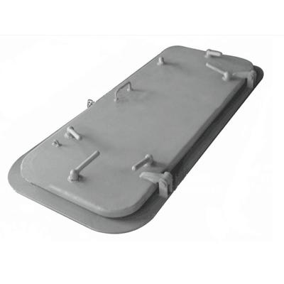 China Customizable Steel Marine Watertight Weather Door with Heavy Duty Hinge 700x800mm for sale