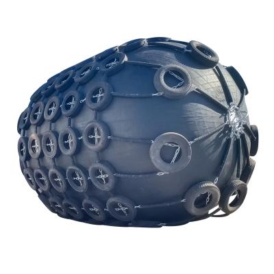 China ISO 17357 Yokohama Type Pneumatic Rubber Fender CCS Certified Floating Marine Fender for STS Operation and Mooring for sale