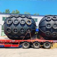 China ISO 17357 Yokohama Type Pneumatic Rubber Fender CCS Certified Floating Marine Fender for STS Operation and Mooring for sale