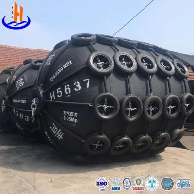 China Customized Size Yokohama Fish Ship Pneumatic Rubber Fender Marine Supplies with Used Aircraft Tires for sale