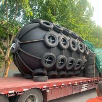 China Customized Size Yokohama Fish Ship Pneumatic Rubber Fender Marine Supplies with Used Aircraft Tires for sale