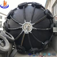 China Customizable Sizes of Inflatable Rubber Fenders Marine Supplies for Ship Protection ZHH Brand From Shandong for sale