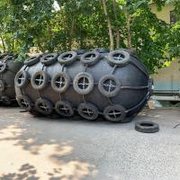 China ZHH ISO17357 Certified Inflatable Cylindrical Black Rubber Pneumatic Fender Marine Supplies Boat Dock Pontoon Platform 0.5-4.5m for sale
