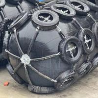 China ZHH Brand ISO Certified Cylindrical Marine Boat Yacht Pneumatic Floating Reinforced Synthetic Tire Rubber Fenders Black 0.5-4.5m for sale