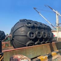 China Inflatable Boat Accessories Natural Rubber Pneumatic Fender Durable Marine Boat Use ISO Certified 0.5-4.5m Hot Sale for sale