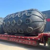 China Offshore Grade Pneumatic Rubber Fender with UV Resistance 0.5-4.5m Diameter Black ISO9001 Certified for sale