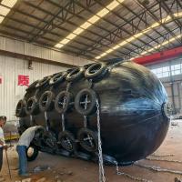 China Reliable Heavy-Duty Pneumatic Rubber Fender Options Innovative Inflatable Design for Marine Boat Yacht ISO Certified Safety for sale