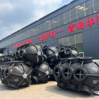 China Reliable Heavy-Duty Pneumatic Rubber Fender Options Innovative Inflatable Design for Marine Boat Yacht ISO Certified Safety for sale