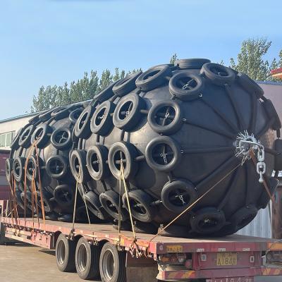 China High Performance Marine Boats Pneumatic Fender Factory Direct Yokohama Floating Marine Fenders Made of Natural Rubber for sale