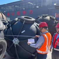 China Pneumatic Rubber Boat Fender with CCS Certification High Quality Marine Supplies for Boats for sale