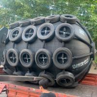 China Industrial-Grade Durable Pneumatic Fender CCS Certified for Ship Use Reinforced with Safety Port Rubber for sale