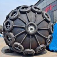 China Bulk Supply Pneumatic Rubber Fenders for Ships-CCS Certified Custom Sizes & Colors Available for sale