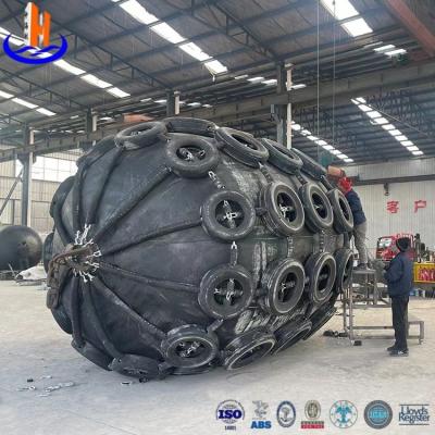 China ZHH Brand Shandong Heavy Duty Durable Rubber Pneumatic Fender with CCS Certification for Ship Use for sale
