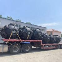 China Pneumatic Foam-filled Cylindrical Fender High-abrasion-resistant Rubber 0.5-4.5m Size CCS Certified for Heavy-use Docks for sale