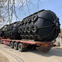 China 10 Years Maker Marine Floating Fender Sturdy Rubber Buffer for Ship Port Offshore Customized Dimensions Cylindrical Anti-aging for sale