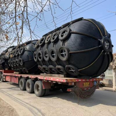 China 10 Years Maker Marine Floating Fender Sturdy Rubber Buffer for Ship Port Offshore Customized Dimensions Cylindrical Anti-aging for sale