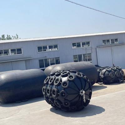 China Reliable Marine Inflatable Bumper Maker NR/SBR Blend Rubber for Ship Vessel Salvage Impact Protection Anti-aging Wear-resistant for sale